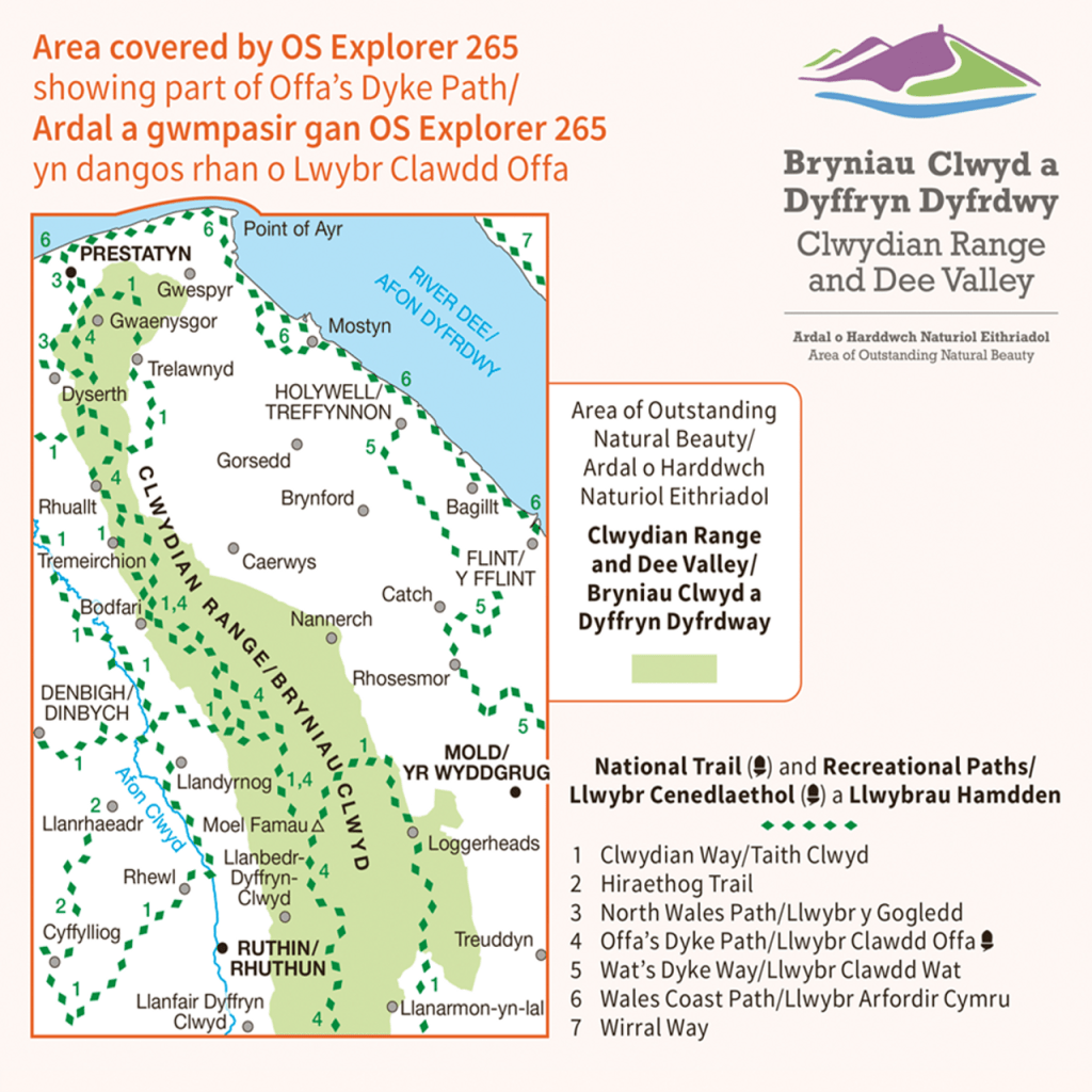 Moel Dywyll – A Short Clwydian Range Walk – NEARLY UPHILL – GREAT WALKS ...